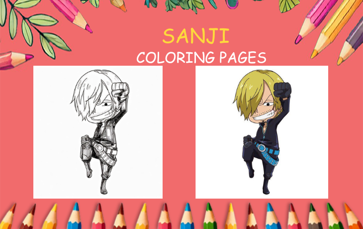 14 Sanji Coloring Pages: Ready For Print
