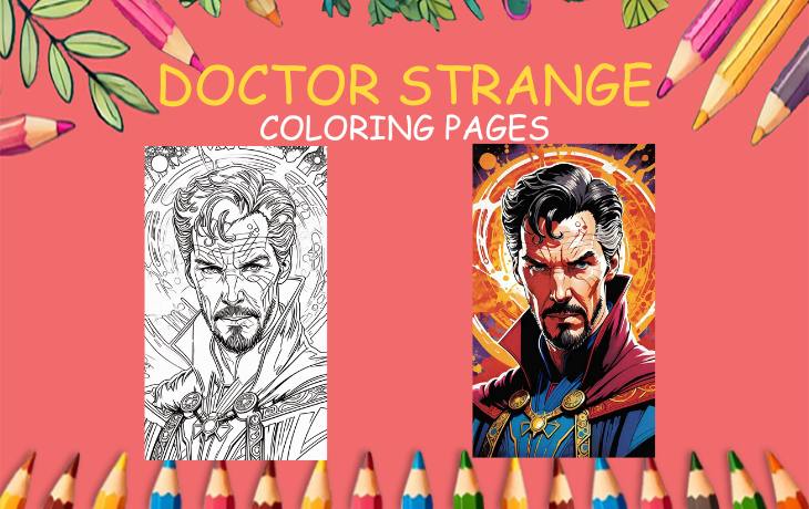16 Doctor Strange Coloring Pages: Printable And Downloadable