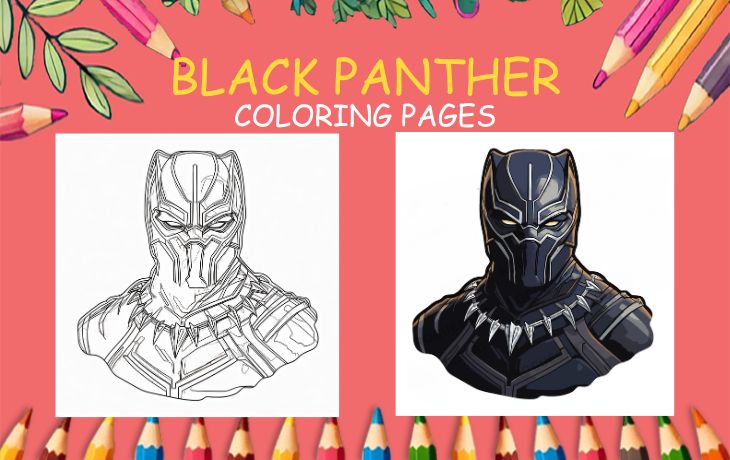 23 Free Black Panther Coloring Pages: Print For Fun