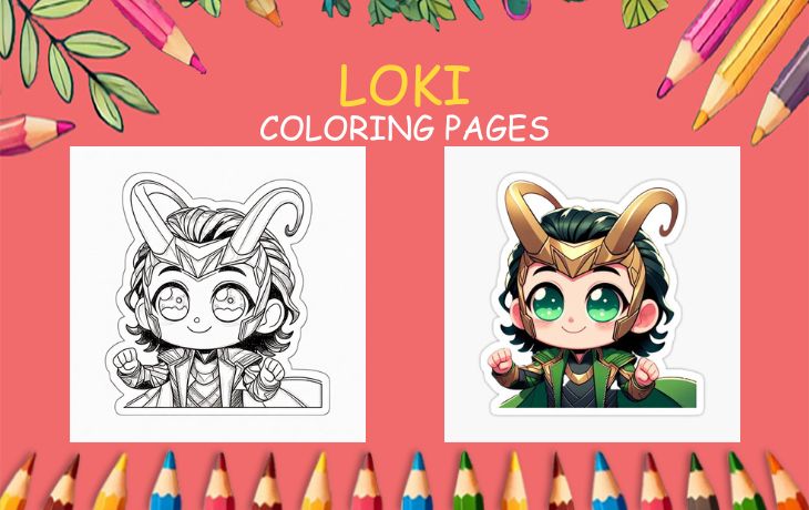 25 Free Loki Coloring Pages: Print For Fun