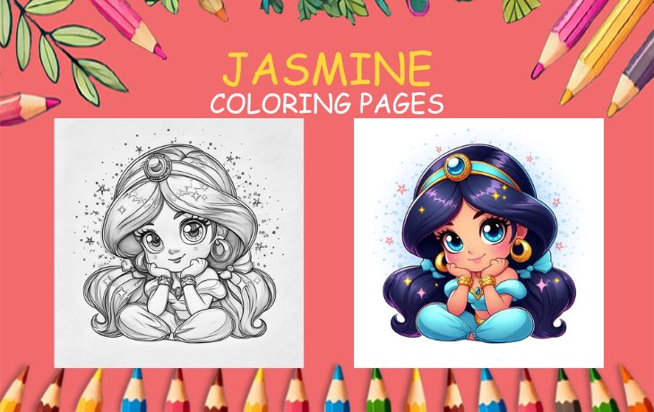 27 Free Jasmine Coloring Pages: Print To Start Your Adventure