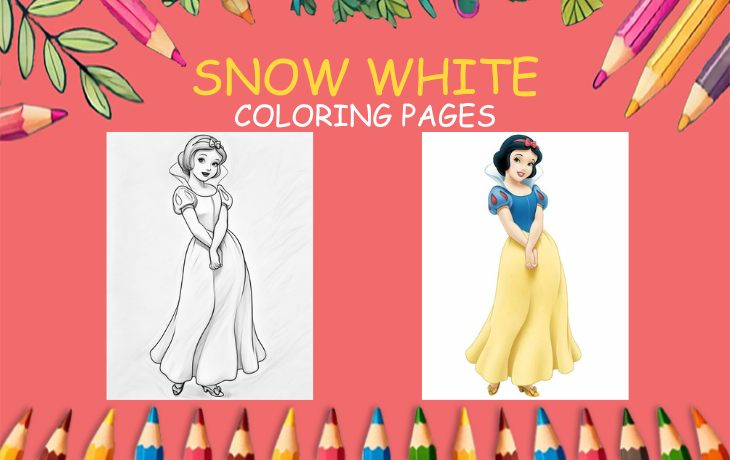 36 Free Snow White Coloring Pages: Printable