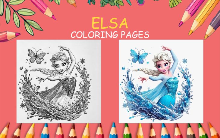 15 Free Elsa Coloring Pages: Print For Fun