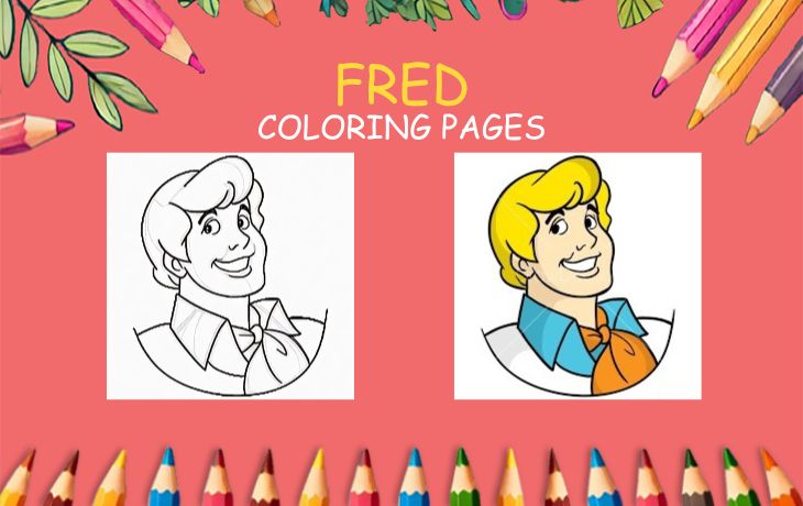14 Free Fred Coloring Pages – Print To Lead the Mystery!