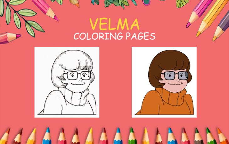 14 Free Printable Velma Coloring Pages – Funny & Mysterious