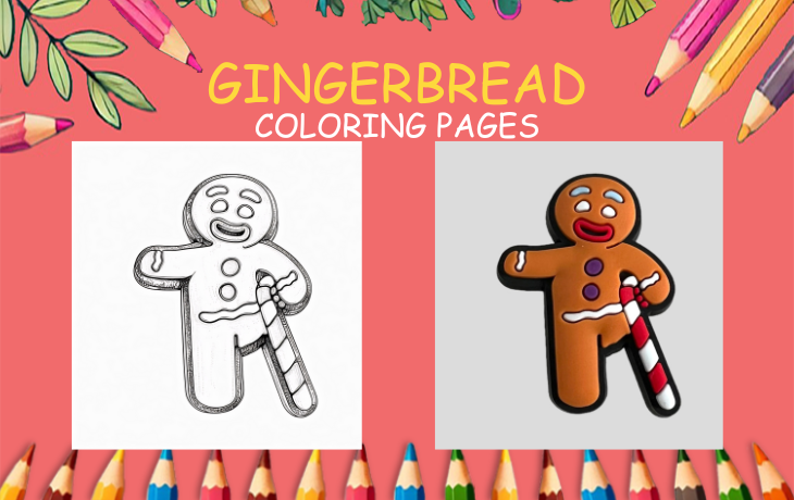 13 Free Gingerbread Coloring Pages to Download & Print